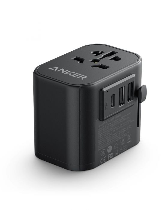 Anker PowerExtend USB-C Travel Adapter 30W - Black – Golden Connector